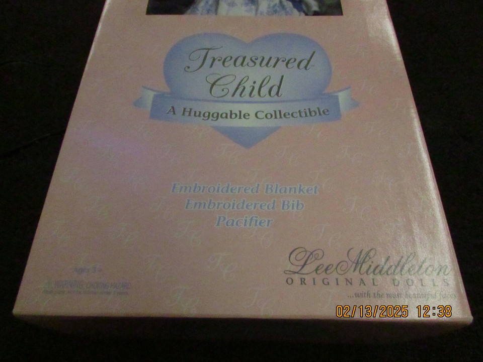 NIB!!! Lee Middleton Doll - Treasured Child Cuddly Soft Baby Never ...