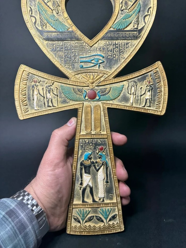 Rare Ancient Antiquities Egyptian Golden Egyptian Key of life Pharaonic ...