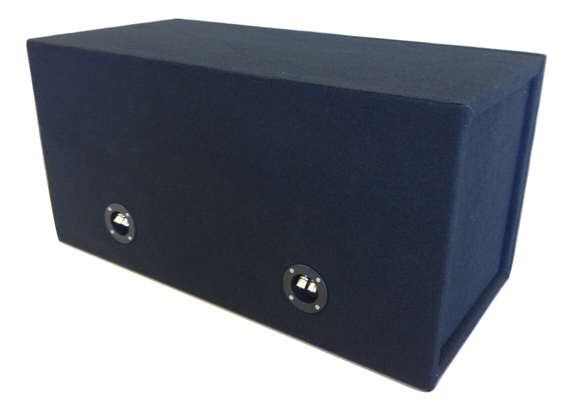 Custom Sealed Sub Box Subwoofer Enclosure for 2 12" JL Audio 12W6 W6 ...