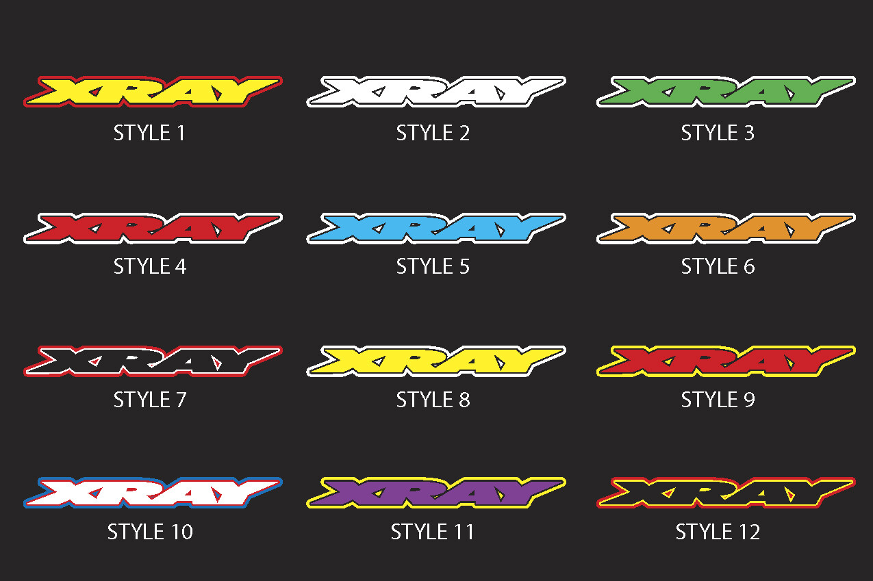 Xray RC Sticker Decal buggy cars truck XB4 XB2 XT2 XB8 GTX8 | eBay