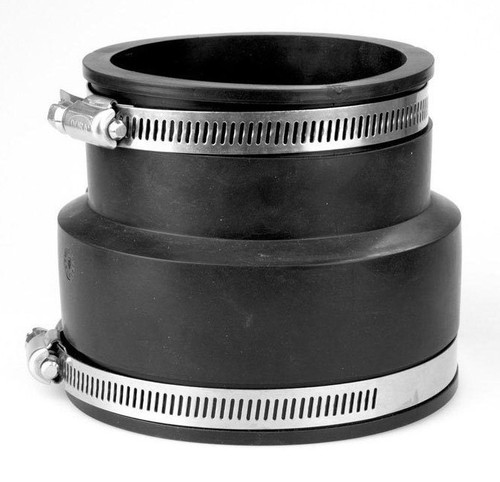 Dura FLEXIBLE COUPLING 100mm-80/90mm Suits PVC/Copper Pipe *USA Brand ...