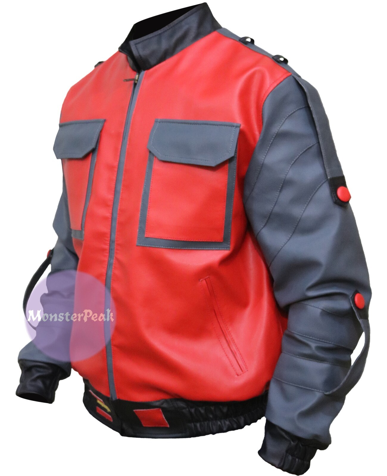 Marty McFly 2 Leather jacket, BTTF Part ll Back to the future Michael J ...