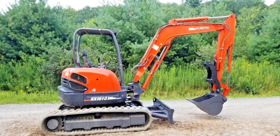 KUBOTA HYDRAULIC MINI EXCAVATOR THUMB GRAPPLE CLAMP CLAW KX161 U45 U50 ...