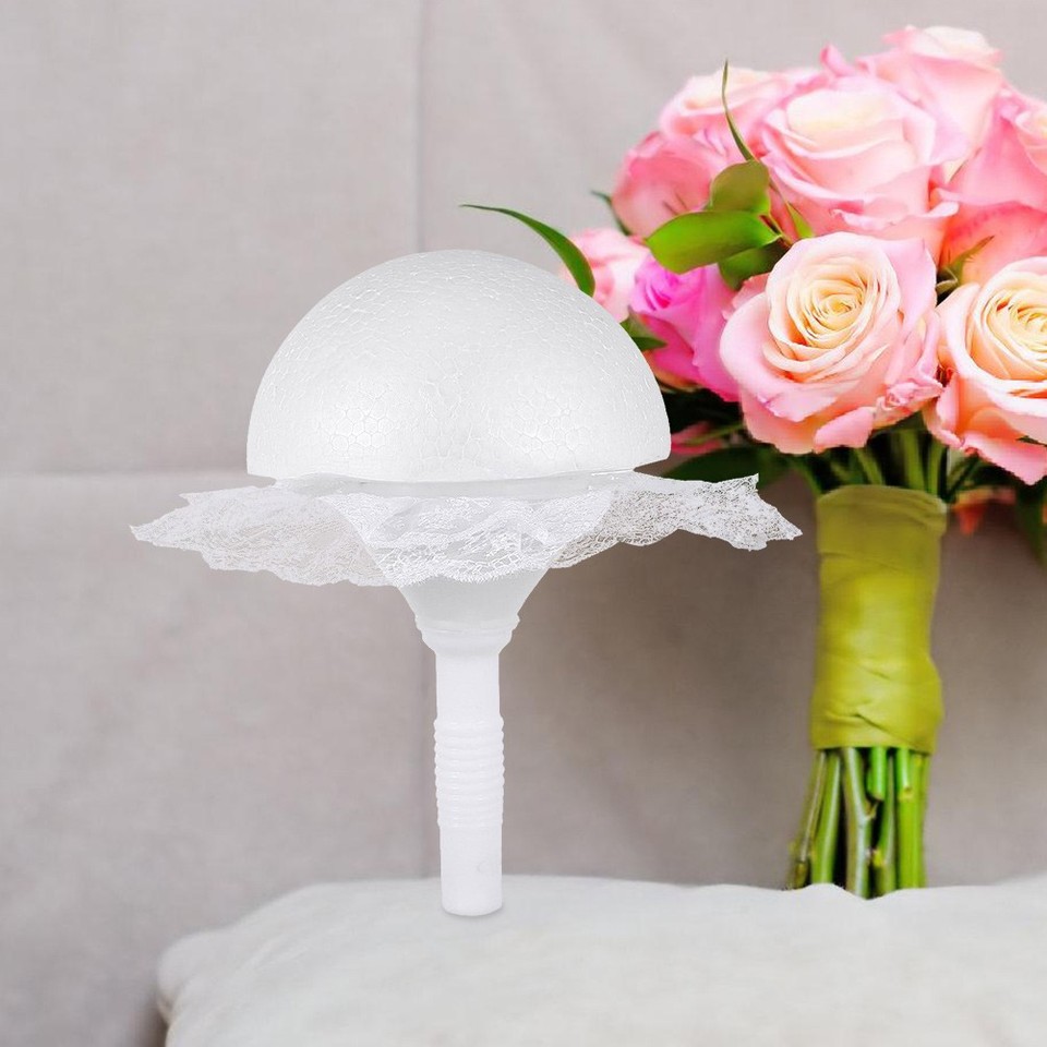 Hemispherical Support Material Wedding Flower Bouquet Holder Bride Hand ...