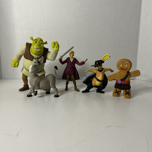 Shrek the Third 2007 Happy Meal Toys Figures Lot of 5 - No Sound | eBay