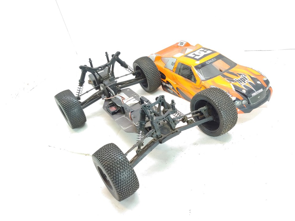 *RARE* HPI Racing Firestorm 10T 1/10 2wd Nitro Stadium Truck Roller ...