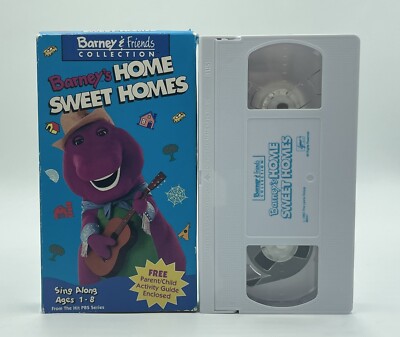 Barney & Friends Collection: Barney's Home Sweet Homes VHS Video Tape ...