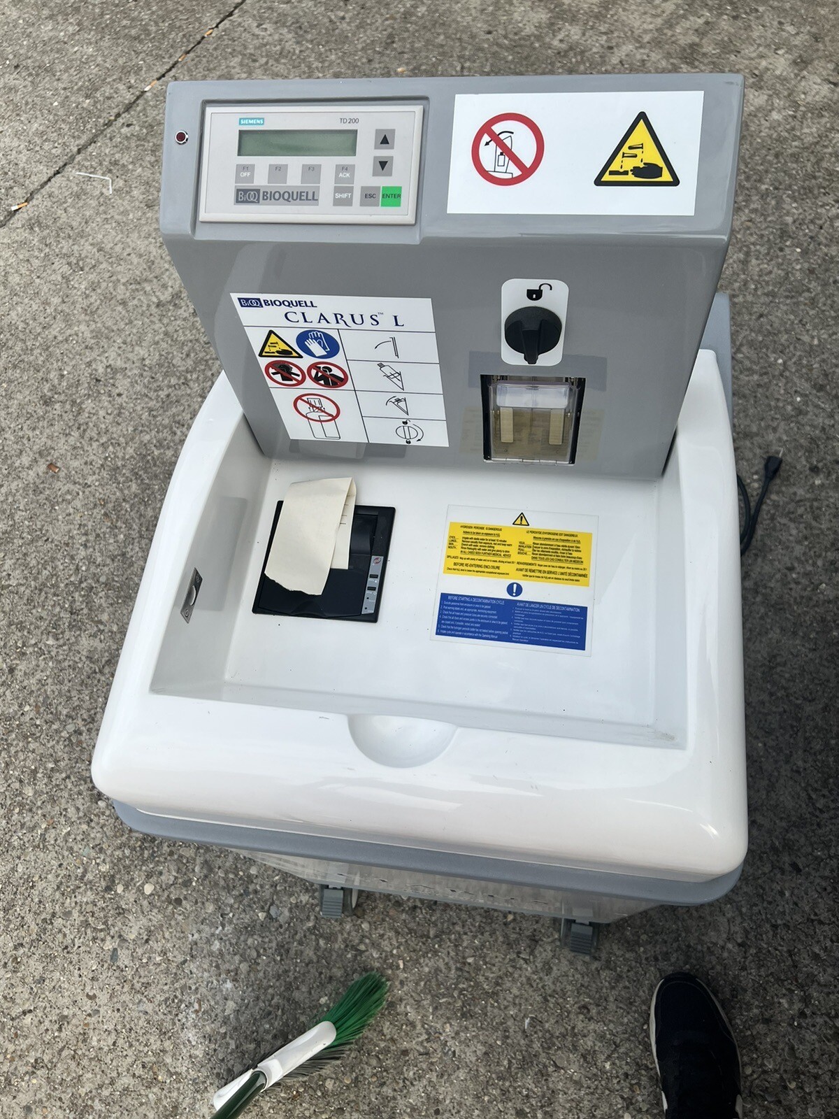 BIOQUELL TD0190041 Clarus L VHP vapor hydrogen peroxide generator | eBay