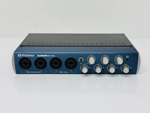 PreSonus AudioBox 44VSL Built-In Effects Portable USB Audio Interface ...
