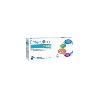 EURITALIA PHARMA Enteroflora Symbio - Fibre & Probiotics Supplement 10 ...