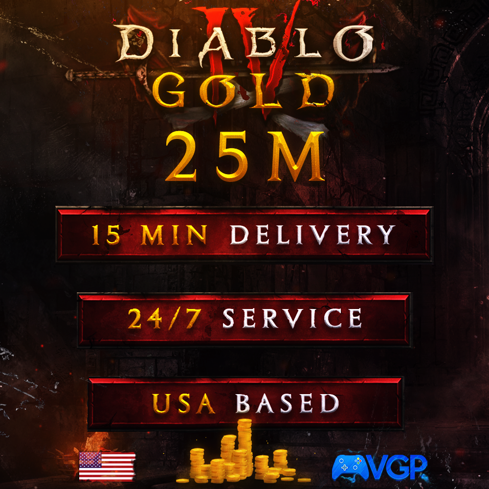 Diablo 4 Gold 🔥5-1000M🔥 15 Min Delivery🚛 Diablo 4 Gold D4 Gold Diablo ...