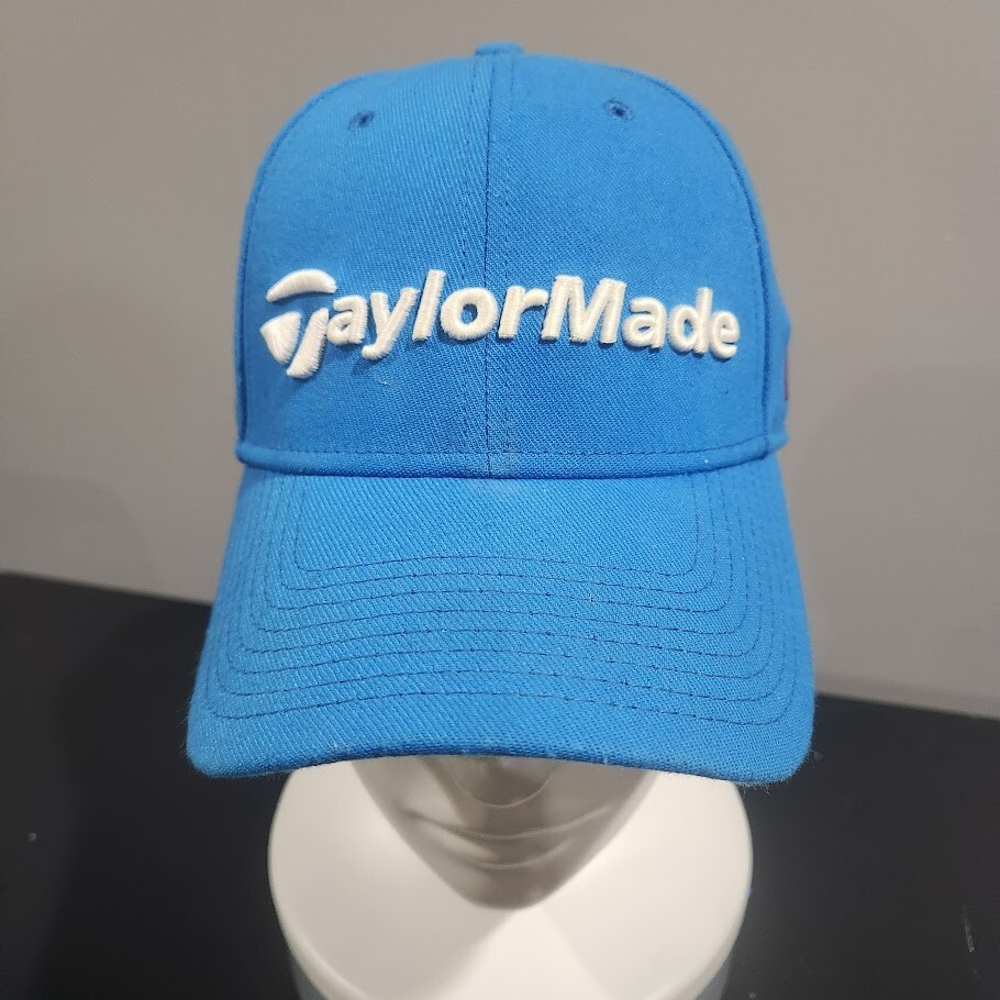 TaylorMade Golf R15 AeroBurner MED LG Blue New Era 39Thirty Flexfit Hat ...