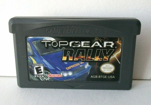 Top Gear Rally Game Boy Advance GBA Good Label Authentic Cart Car ...