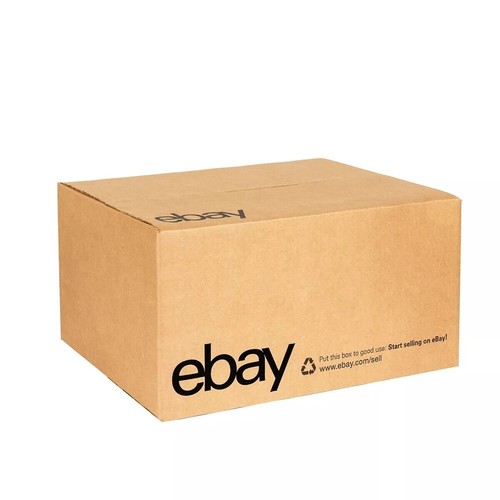 200 Shipping Packing corrugated cardboard boxes ebay logo–Multiple ...