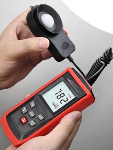 Digital Lux Meter LCD Light Meter Handheld Split Type Illumination ...
