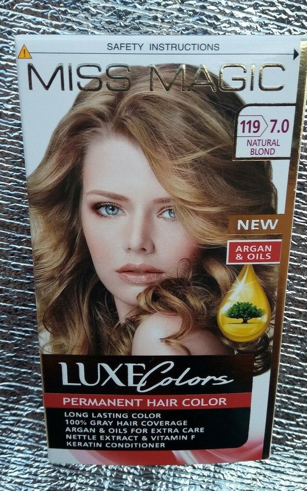 Miss Magic Intensive Color Unisex Cream with Avocado oil Hair Color ...