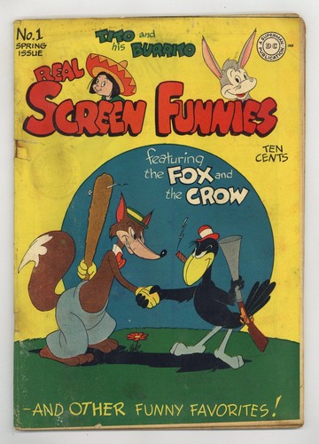 Real Screen Comics #1 FR 1.0 1945 | eBay