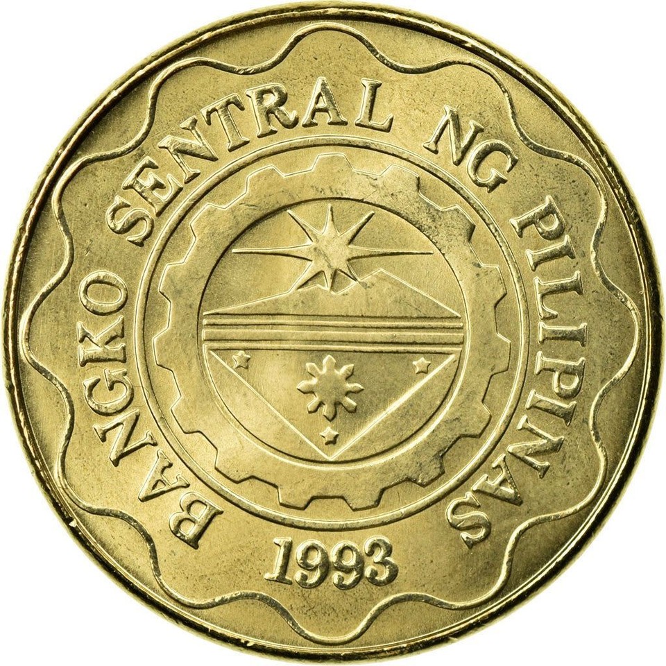 Philippines 5 Piso Coin KM272 1995 - 2017 | eBay