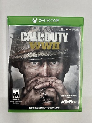Call of Duty WWII (Xbox One) – WW2 Shooter Game by Activision XB1 Xbox ...