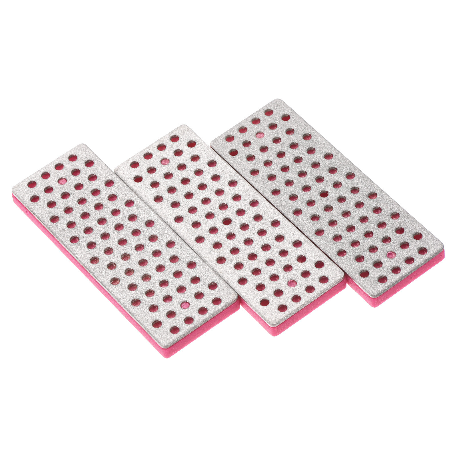 3Pcs 70mm 500 Grit Fine Ski Snowboard Diamond Stone Edge Files, Fuchsia ...