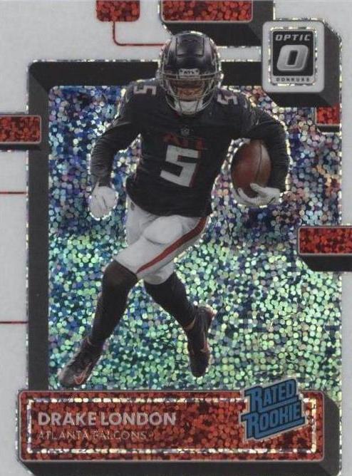2022 Panini Donruss Optic - Rated Rookie Drake London #207 White ...