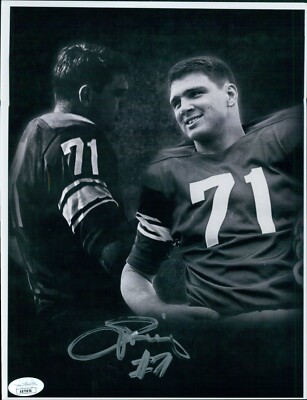 Jim Riley Oklahoma Sooners Signed 8.5x11 Cardstock Photo JSA ...