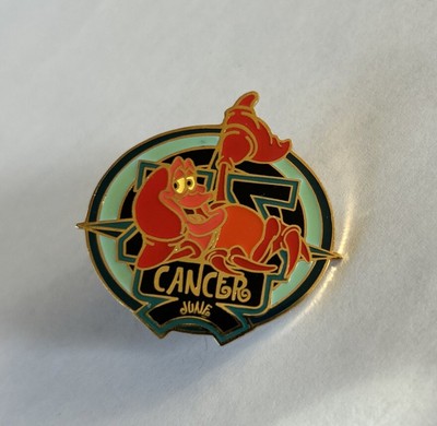 Disney Pin 5338 Sebastian LITTLE MERMAID Cancer Zodiac 2001 Le 5000 | eBay