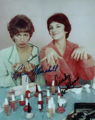 Penny Marshall Cindy Williams Signed 8x10 Photo Picture with COA ...