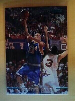 GEORGE ZIDEK 1995-96 Classic Rookies Autograph Edition Signature Auto ...