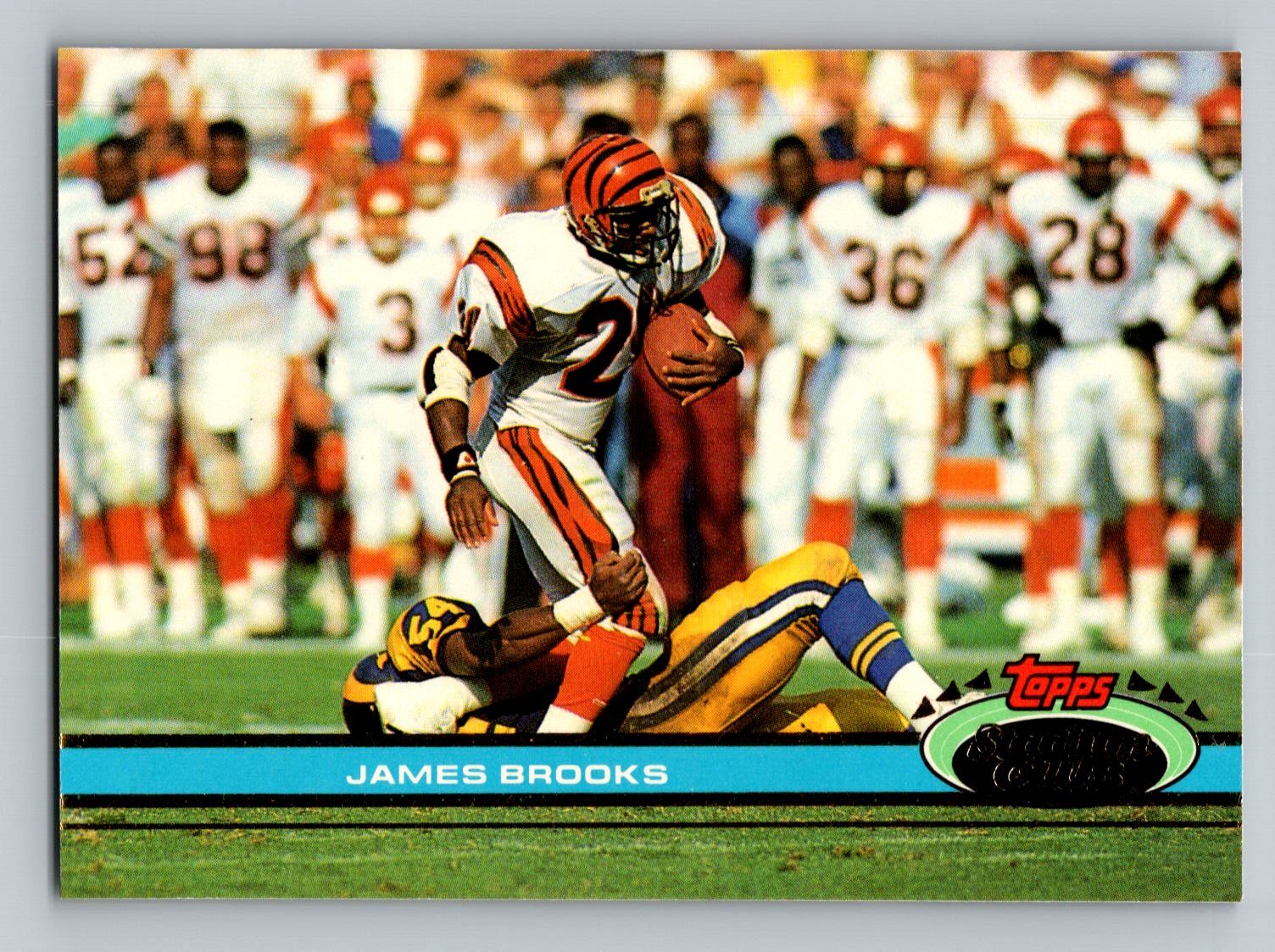 1991 Stadium Club #374 James Brooks Cincinnati Bengals | eBay