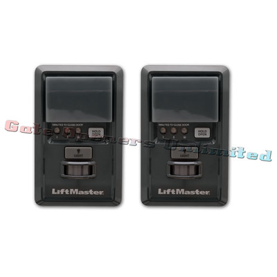 Liftmaster 881LM 2-Pack Motion Detecting Control Panel Push Button ...