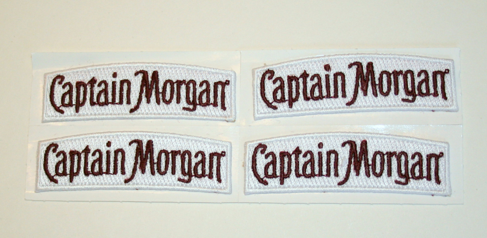 4 Captain Morgan Rum Distillery Small Advertising Cloth Patch New NOS ...