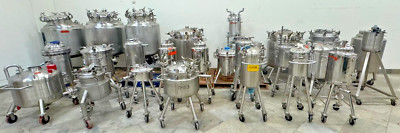 Large Lot Stainless Steel Portable Jacketed Vessel Tank Fermentation ...