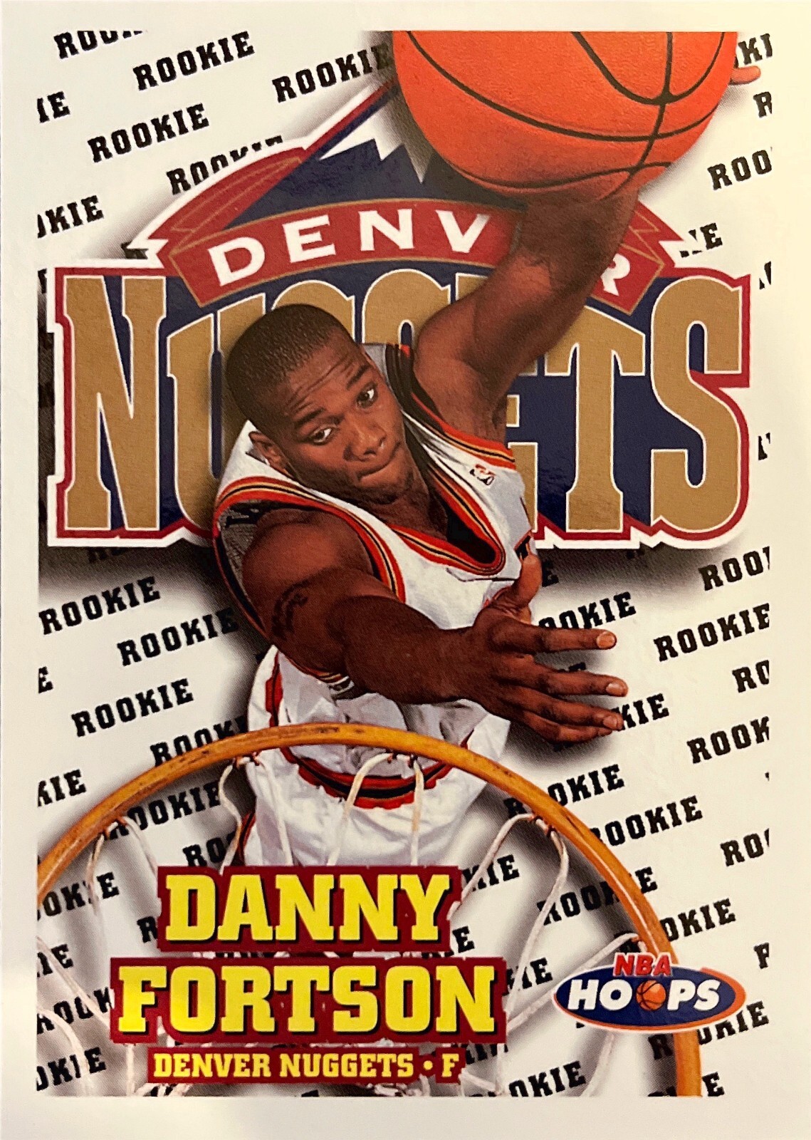 Danny Fortson NBA Hoops 97-98 #193 Rookie Card Denver Nuggets | eBay