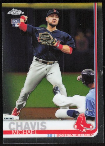 2019 Topps Chrome Update Edition #27 Michael Chavis RC - FREE SHIPPING ...
