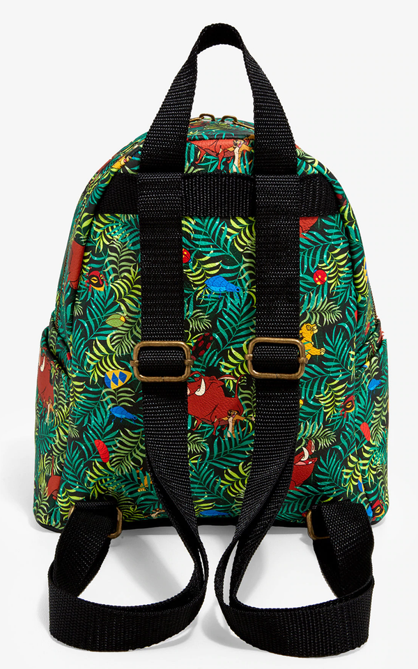 Loungefly Disney Lion King Jungle Bugs Simba Pumbaa Timon Mini Bag ...