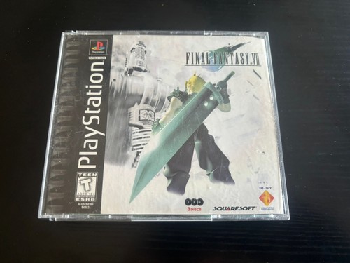 Final Fantasy VII 7 PS1 PlayStation 1 Black Label - Complete CIB | eBay