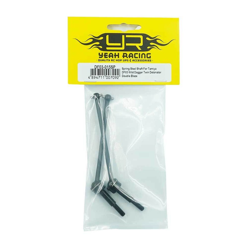 Yeah Racing Spring Steel UJ Shaft Tamiya DF03/Top Force/HotShot/TT02B ...