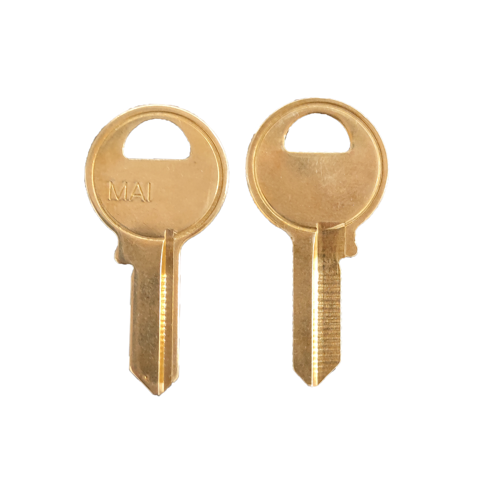 (50 KEYS) MA1 (M1) BRASS Key Blanks 50 Master M1 Padlock Key Blanks | eBay