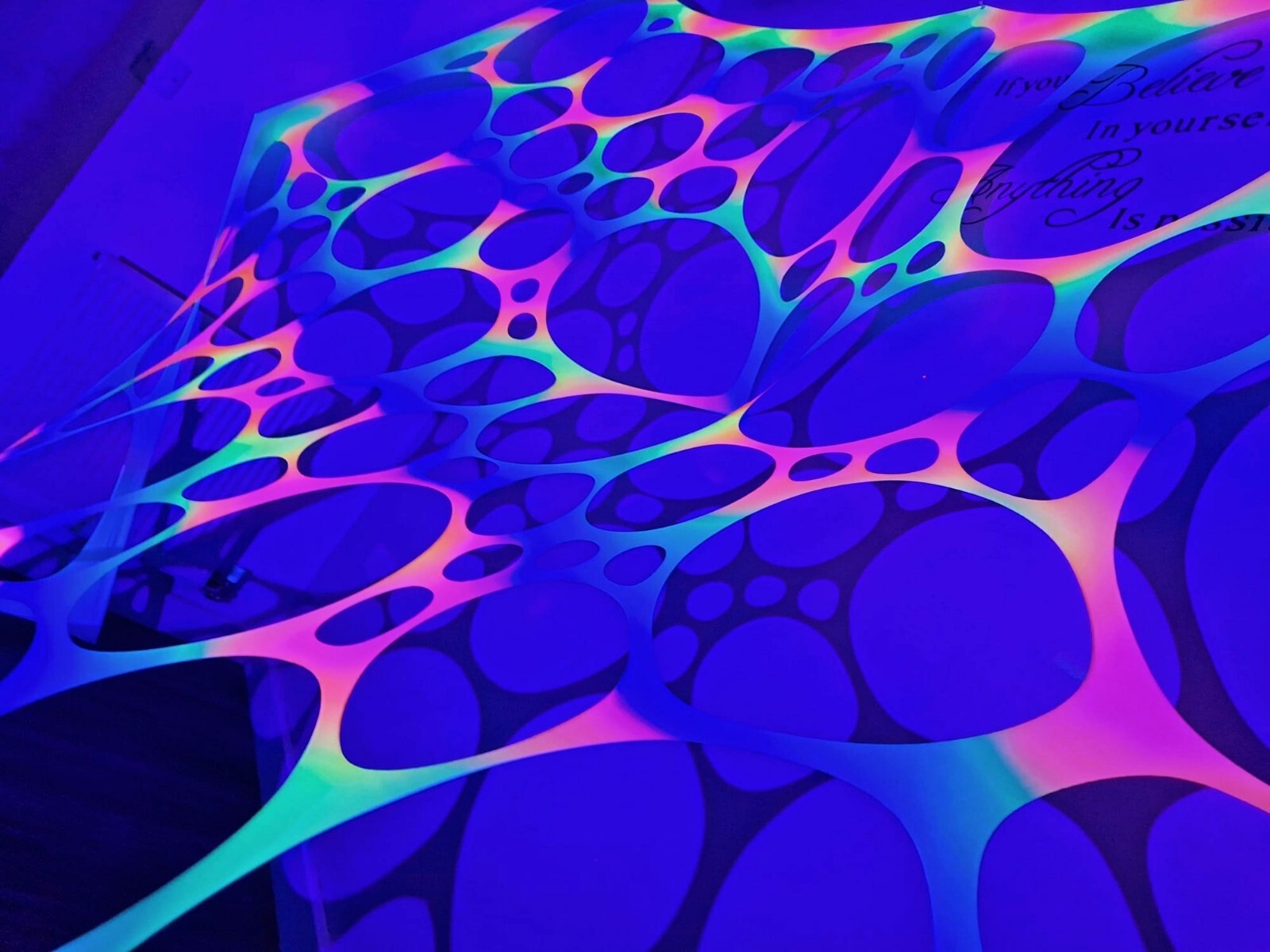 UV Event Decor , Black Light Party, Neon Glow , Stretch Decor, Dj ...