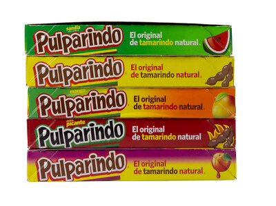 Pulparindo Mango De La Rosa Tamarind Pulp Hot & Salted Mexican Candy 20 ...