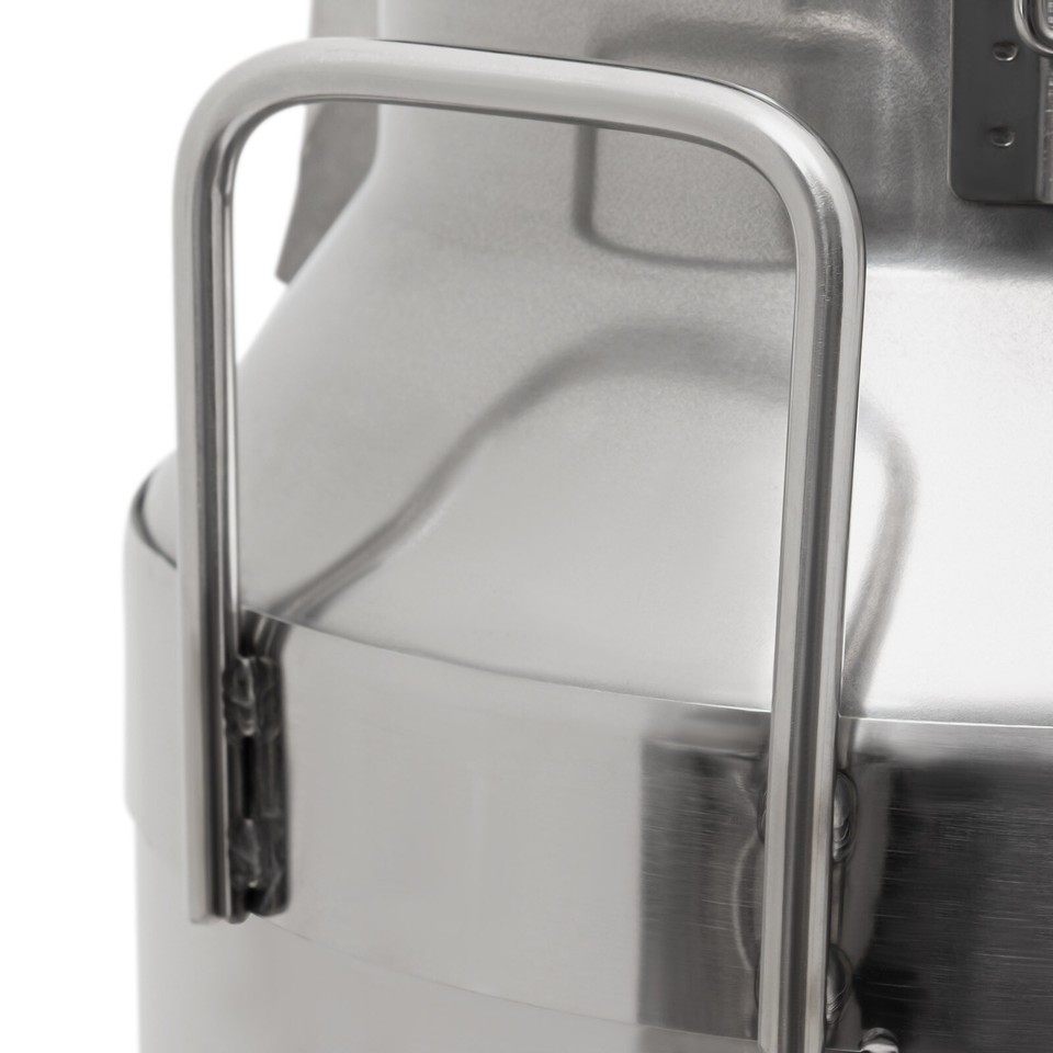 10L Stainless Steel Milk Storage Can Milk Jug Transport Sealed Bucket ...