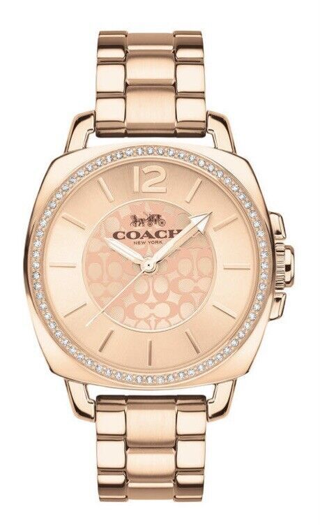 Coach Boyfriend Pink Women's Watch - 14503142 for sale online | eBay
