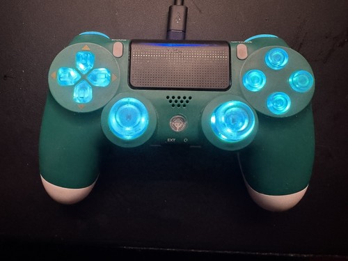Sony DualShock 4 PS4 Controller – Alpine Green w/ Retro Scaler LEDs | eBay