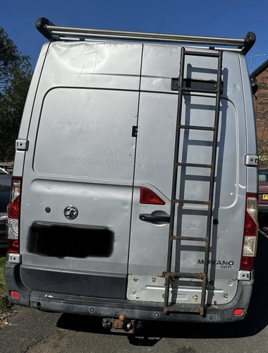 Vauxhall Movano Roof Rack Heay Duty Aluminium Bars Rhino and Steps ...