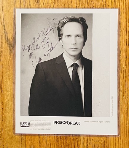William Fichtner Agent Mahone Prison Break Autograph 8x10 Photo Signed ...