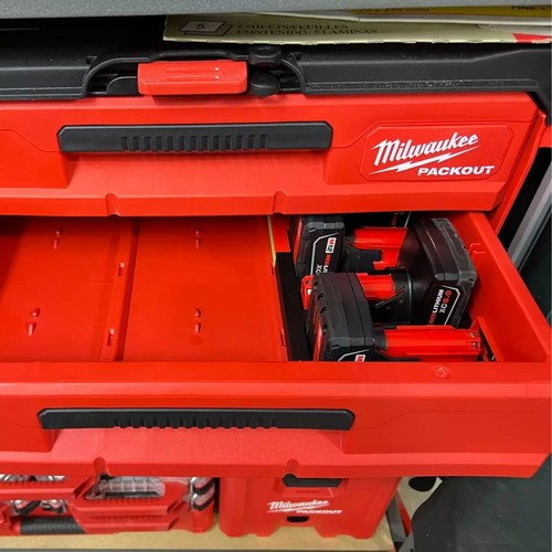 Milwaukee PackOut Drawer M12 XC Insert – Custom Battery Storage ...