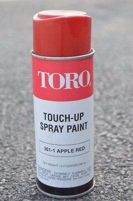Toro Spray Paint 361-1 Apple Red 12oz. (For Toro products built before ...