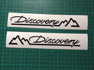 LAND ROVER DISCOVERY Mountain Top x2 Decal 4X4 body Window sticker | eBay