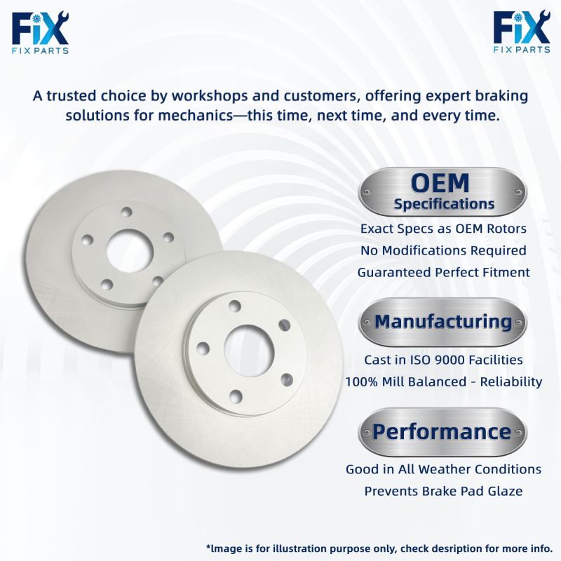 Front set Disc Rotors & Brake Pad for Holden Commodore VE VF 2006-2017 ...